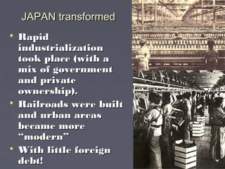 Meiji Industrialization