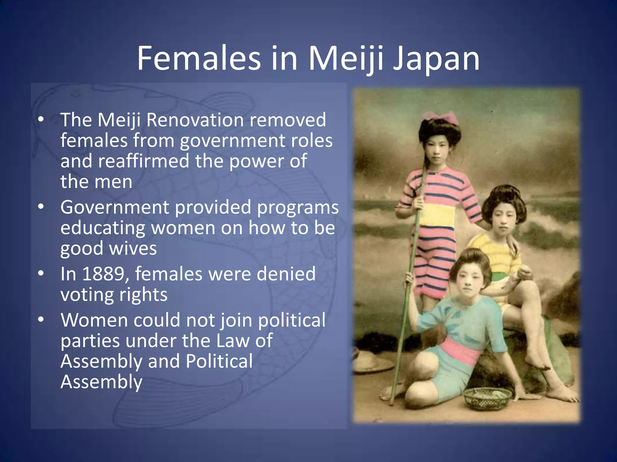 Meiji Era and Clothing | PPTX