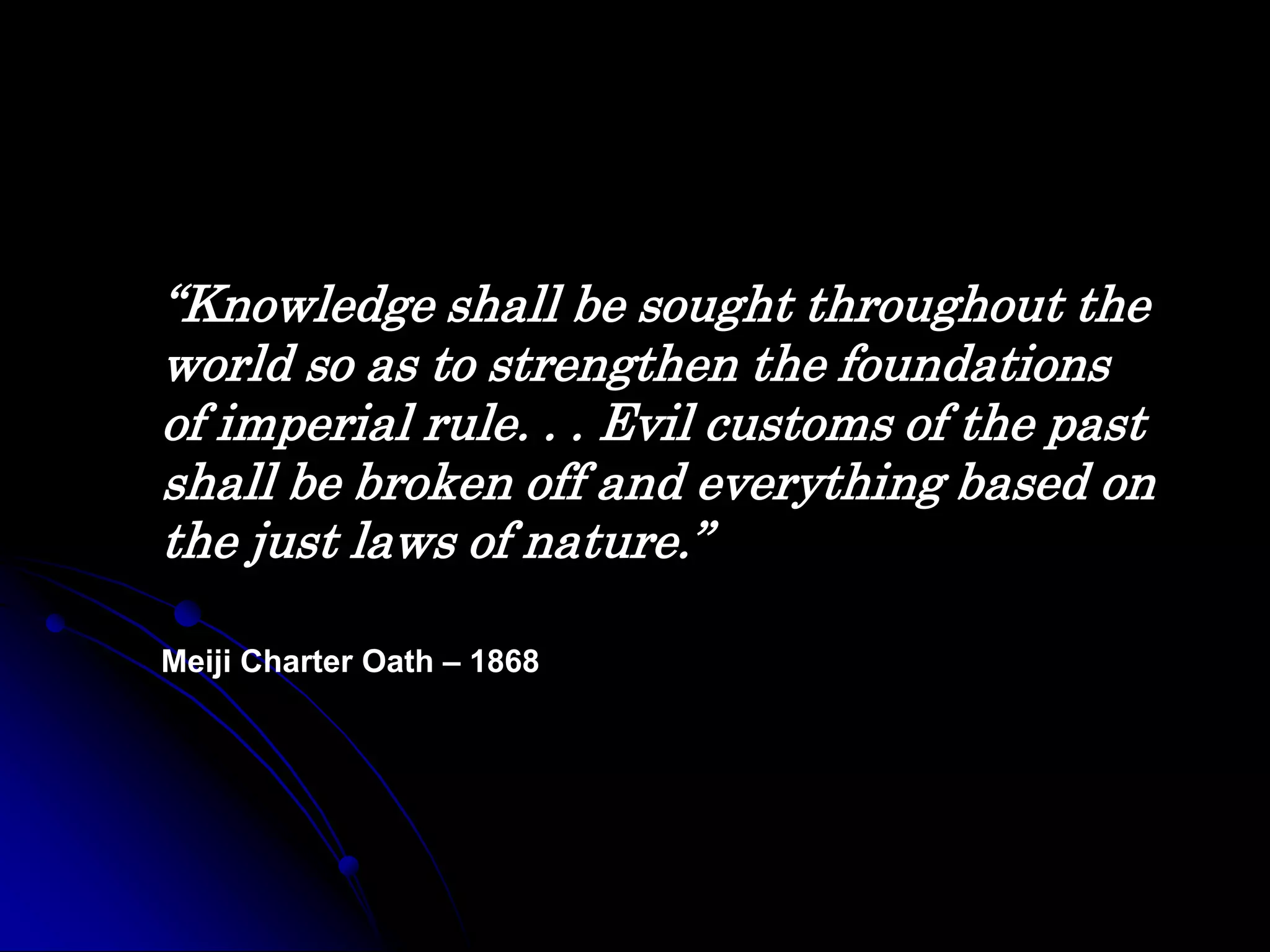 Meiji Restoration | PPTX