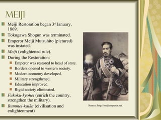 Meiji restoration | PPT