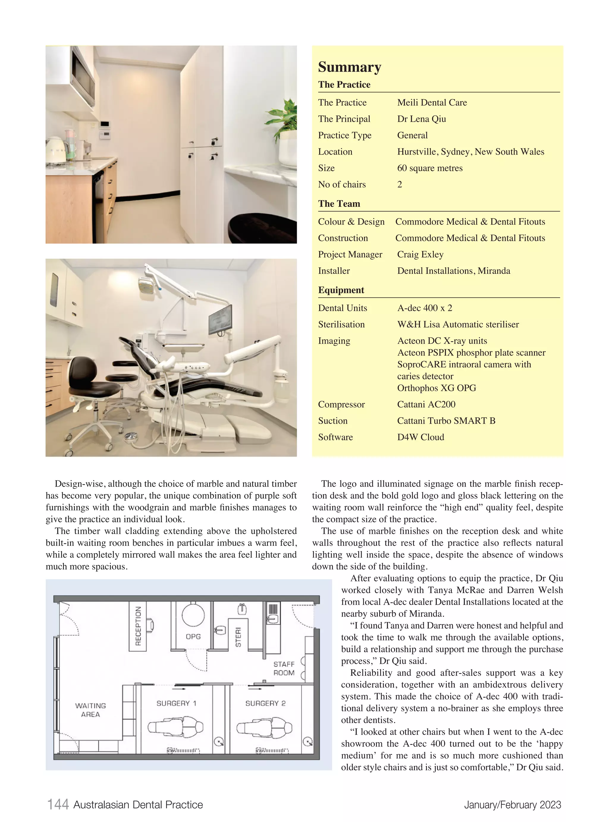 Meili Dental Surgery Design | PDF