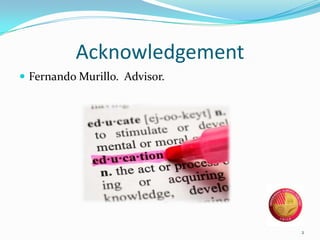 Thesis defense | PPTX