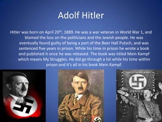 Mein kampf | PPT | Death, Injury, or Military Conflict | Sensitive Topics