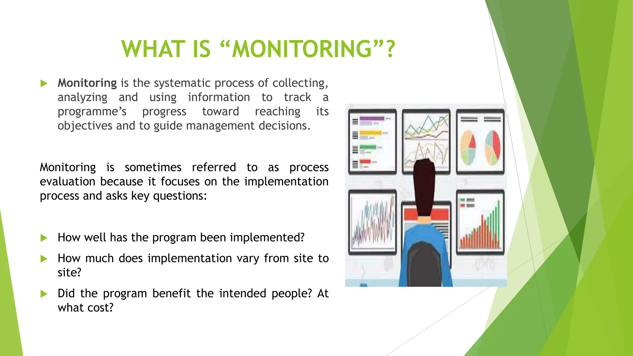 Research, Monitoring and Evaluation, in Public Health | PPTX