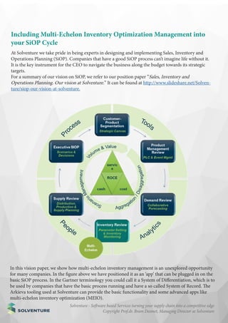 Including Multi-Echelon Inventory in your SiOP cycle - Our vision at ...