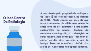 MEIOS DE CoNTRASTE em tomografia computadorizada | PDF