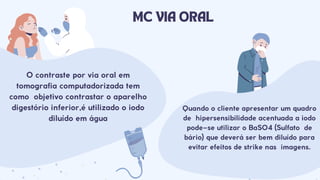 MEIOS DE CoNTRASTE em tomografia computadorizada | PDF
