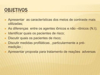 Meios de contraste iodado | PPSX