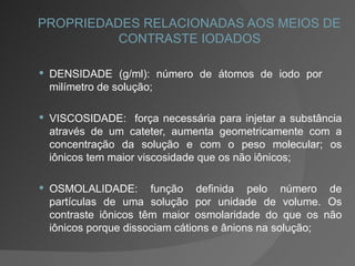 Meios De Contraste Tomografia Computadorizada | PPT