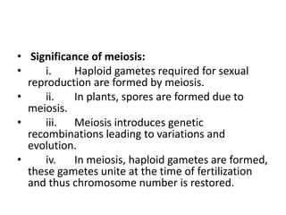 Meiosis | PPTX