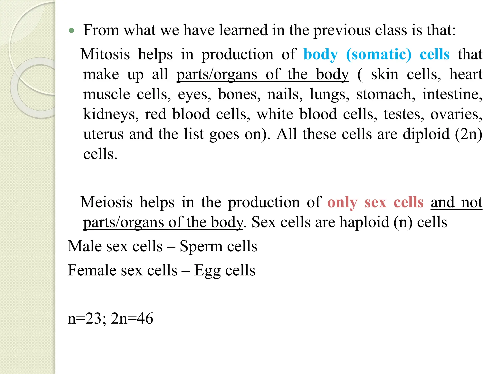 Meiosis presentation for bsc students pptx | PPTX