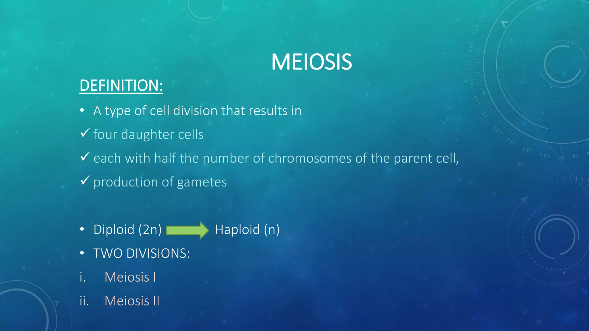MITOSIS AND MEIOSIS (cell division) | PPTX