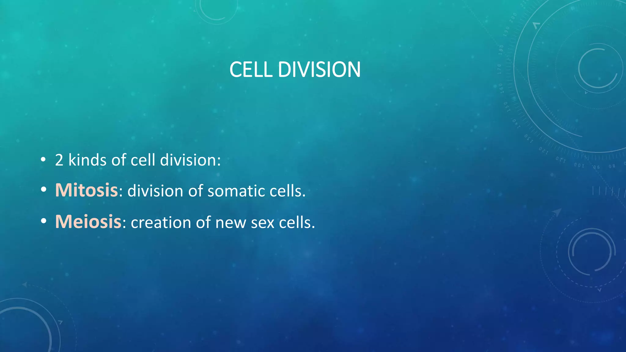 MITOSIS AND MEIOSIS (cell division) | PPTX