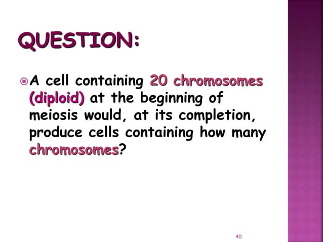 meiosis reduction-division Genetic Recombination | PPT