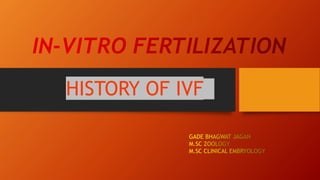 IN VITRO FERTILIZATION(IVF) | PPTX