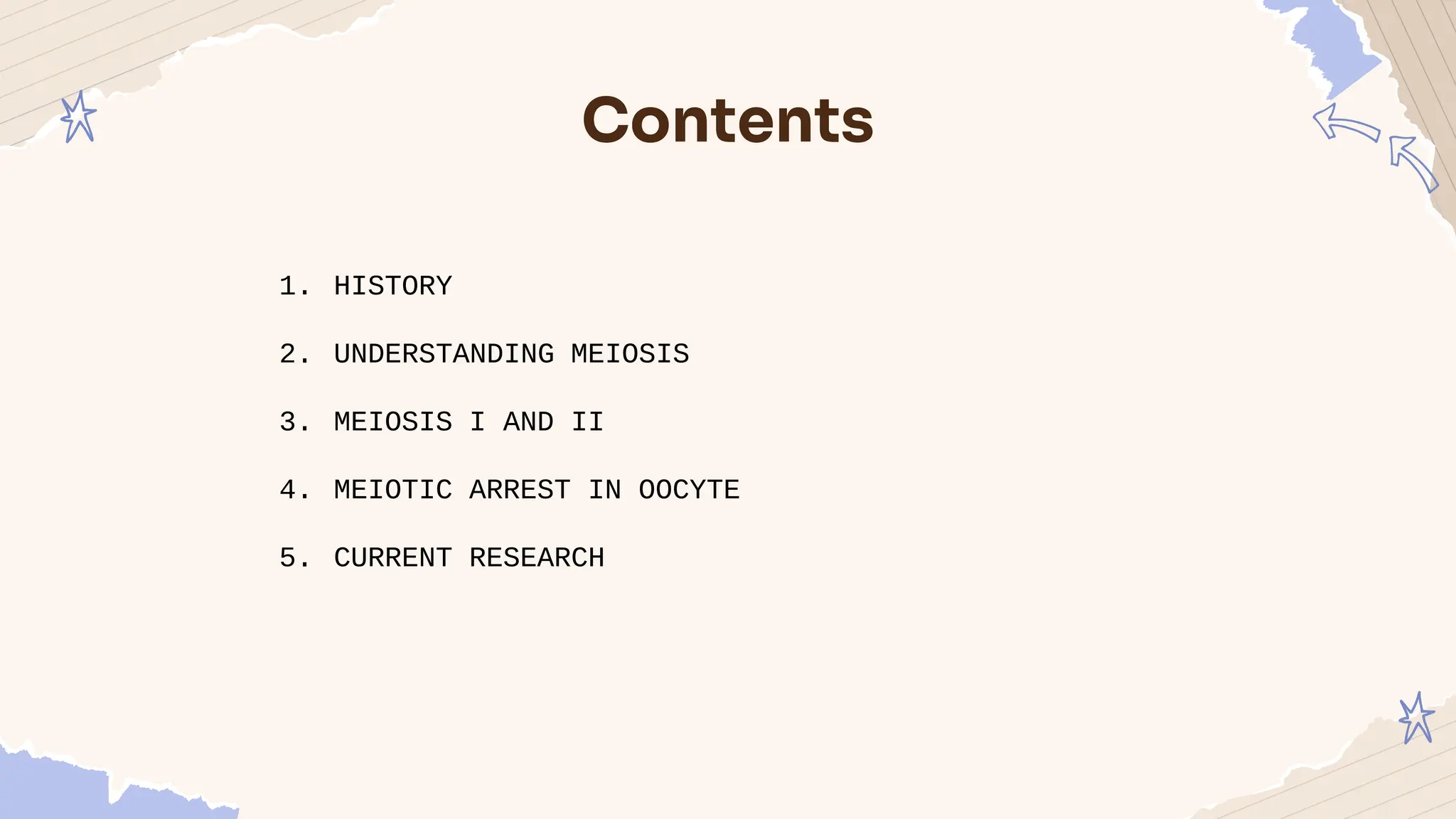 Cell cycle and cell division part 1 (meiosis) | PPT