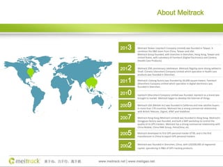 Meitrack group (gps tracker) | PPTX