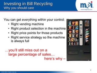 The Case for Cash Recycling in Vending | PPT