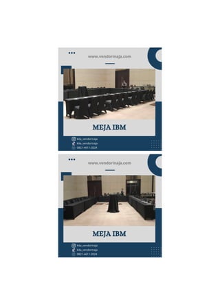 Disewakan Meja IBM Jakarta dan Sekitarnya | PDF