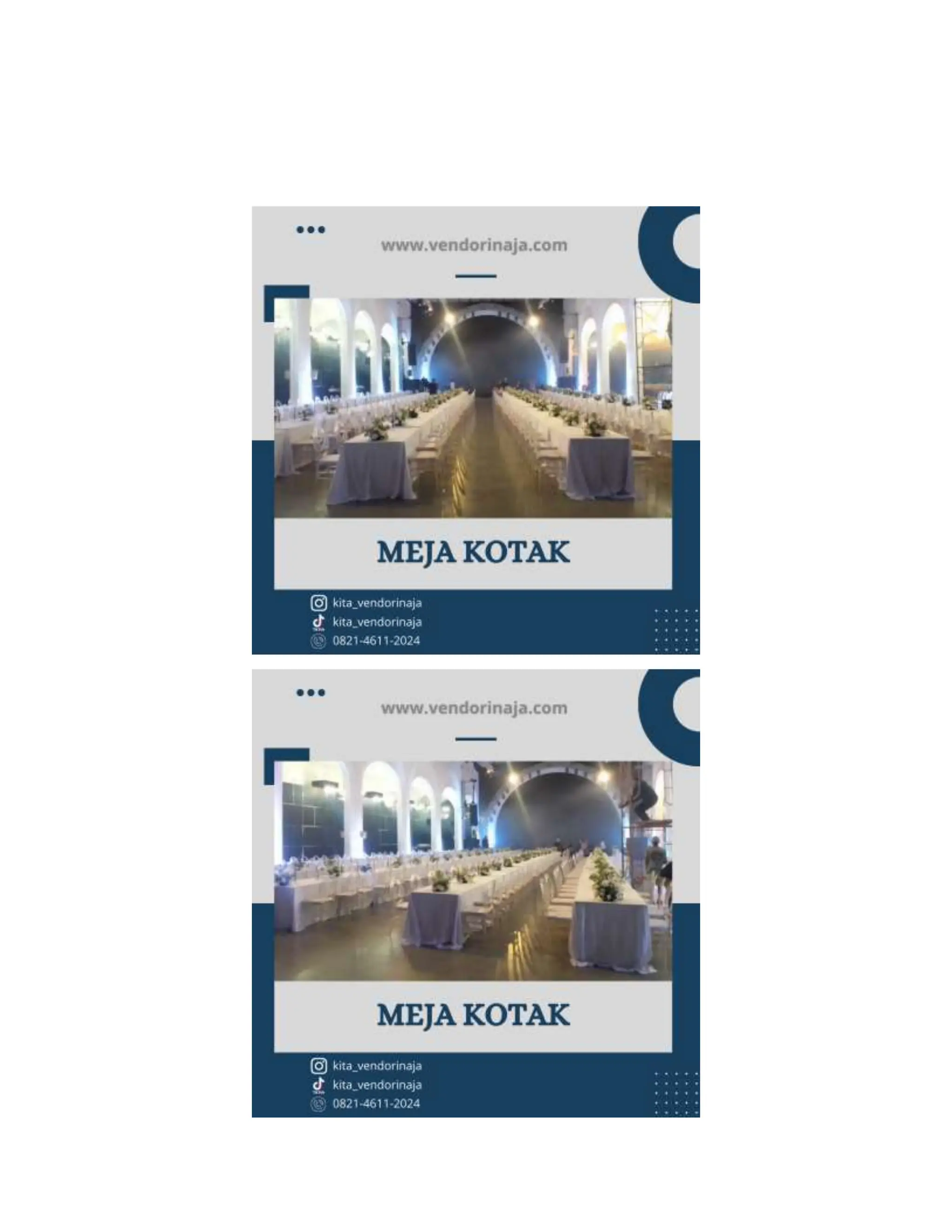 Sewa Meja Kotak Sejabodetabek dan Sekitarnya | PDF