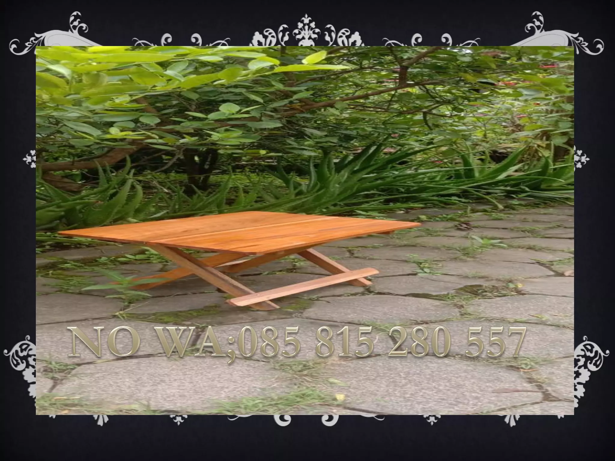 Meja lipat kayu | PDF