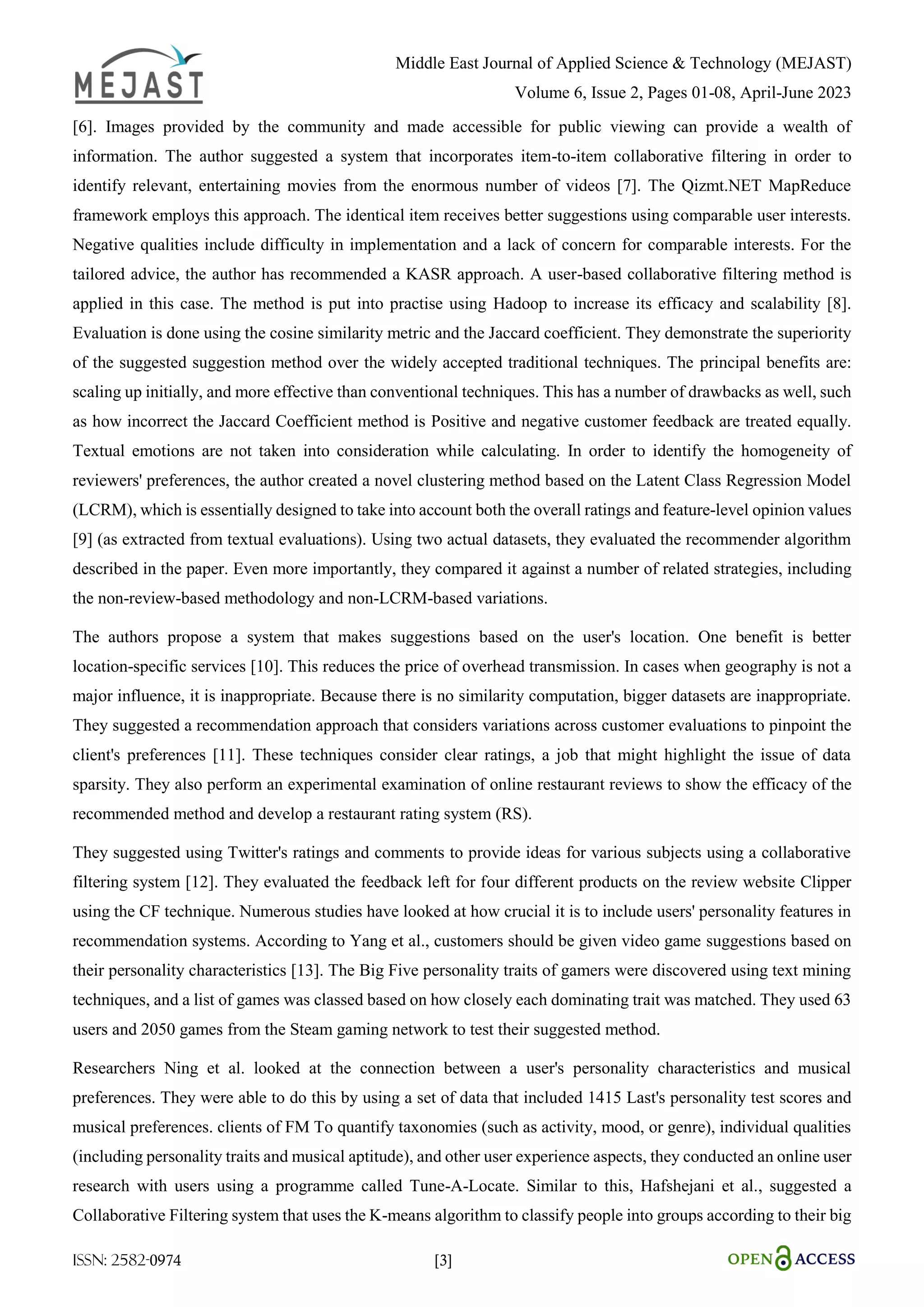 A Brief Survey on Recommendation System for a Gradient Classifier based ...