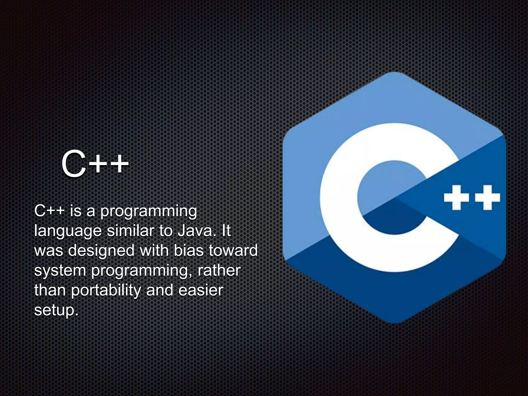 Java Presentation | PPT