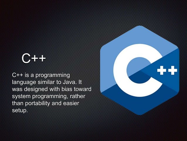 Java Presentation | PPT