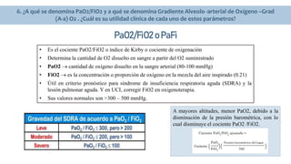 fisiopatologia de la insuficiencia respiratoria y hipoxemia | PPTX ...