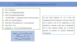 fisiopatologia de la insuficiencia respiratoria y hipoxemia | PPTX ...