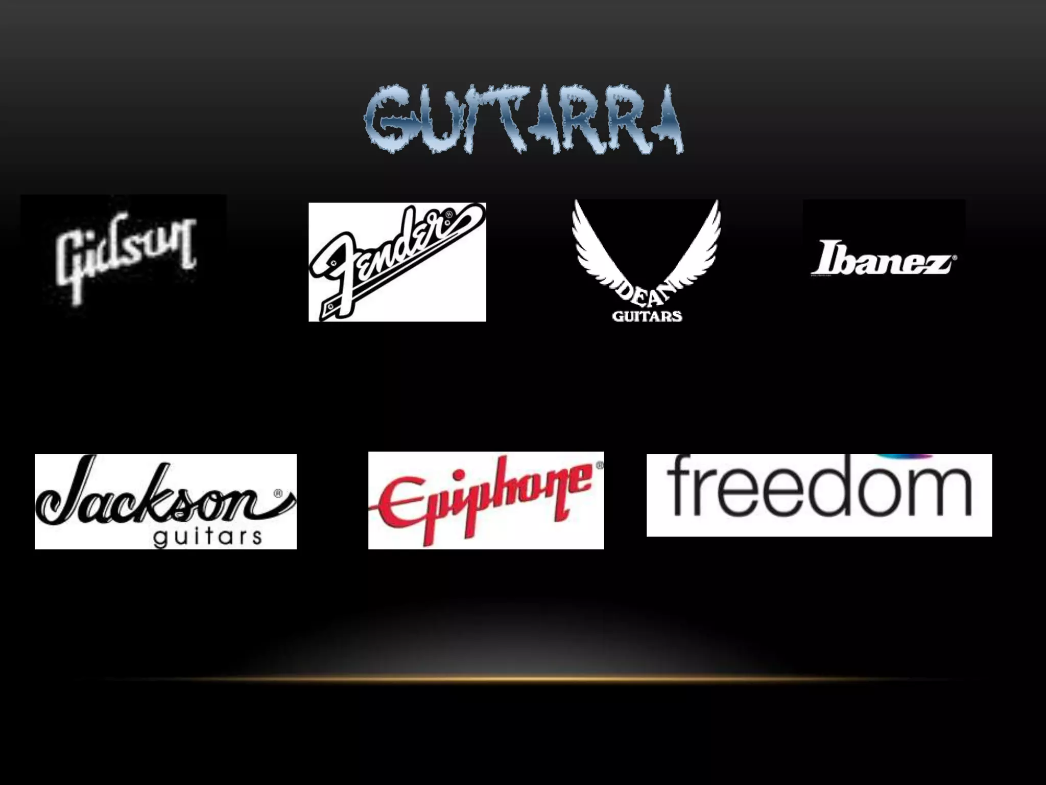 Marcas de Instrumentos | PPTX
