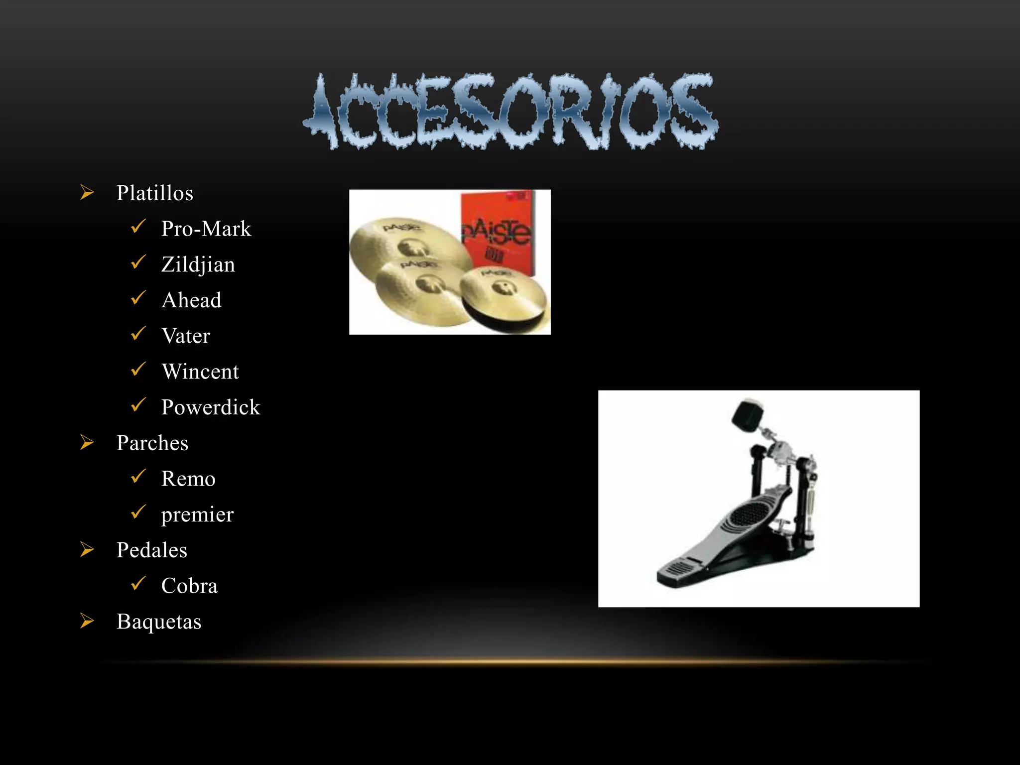 Marcas de Instrumentos | PPTX