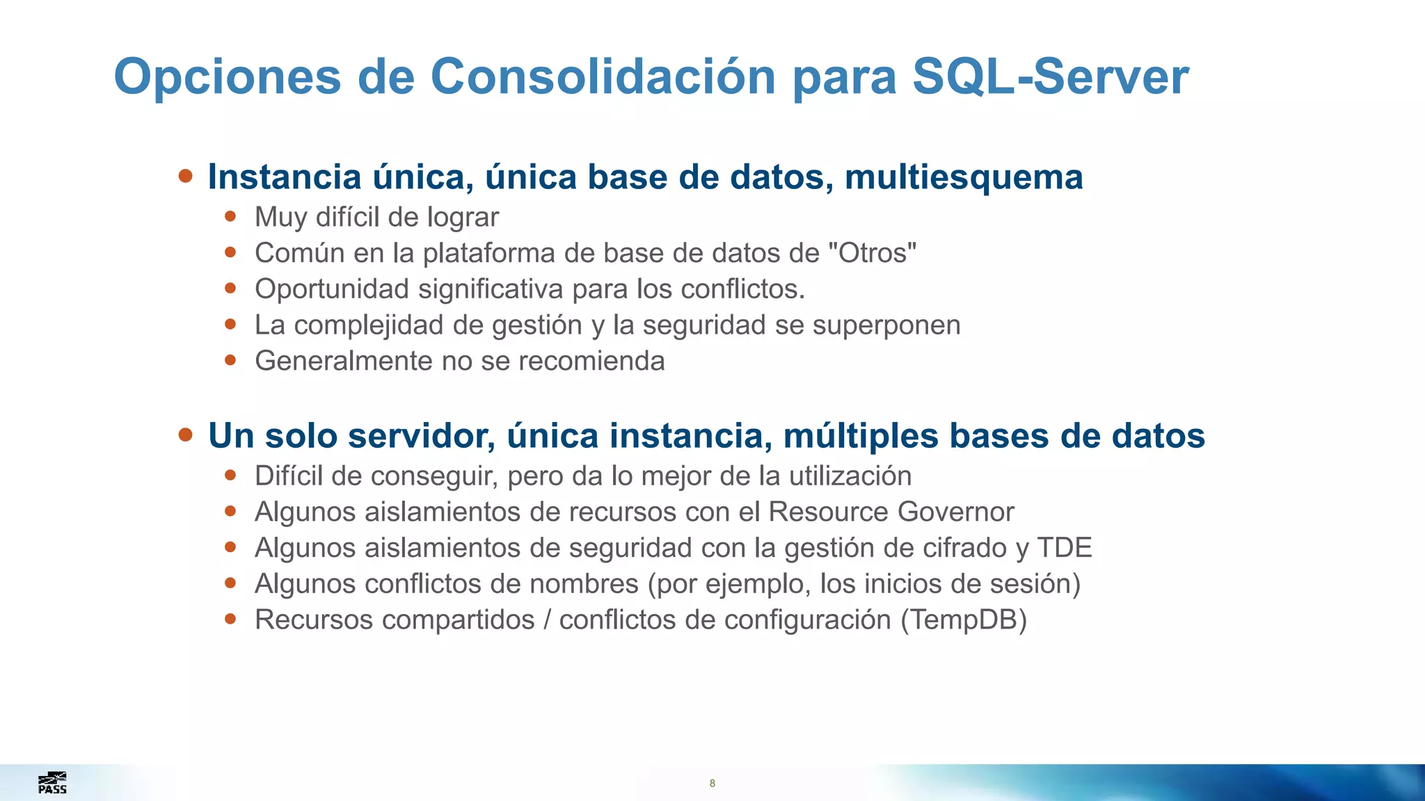 Mejores prácticas para SQL Server en ambientes virtualizados | PPTX