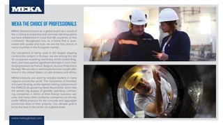 MEKA EUROPE REFERENCES | PDF