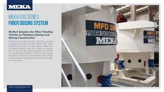 MEKA FIBER DOSING/FEEDING SYSTEM | PDF