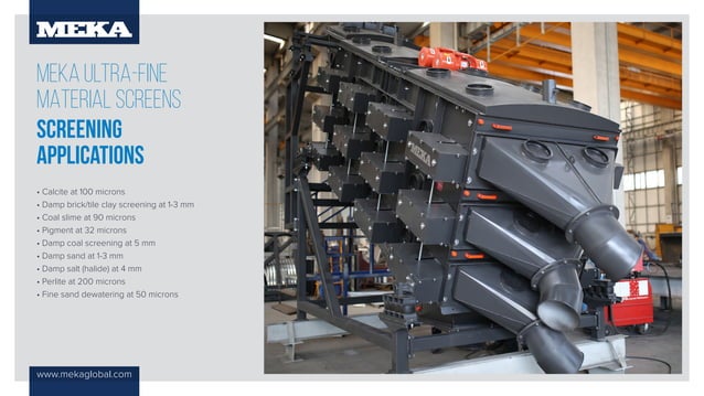 MEKA FINE MATERIAL SCREEN | PPT