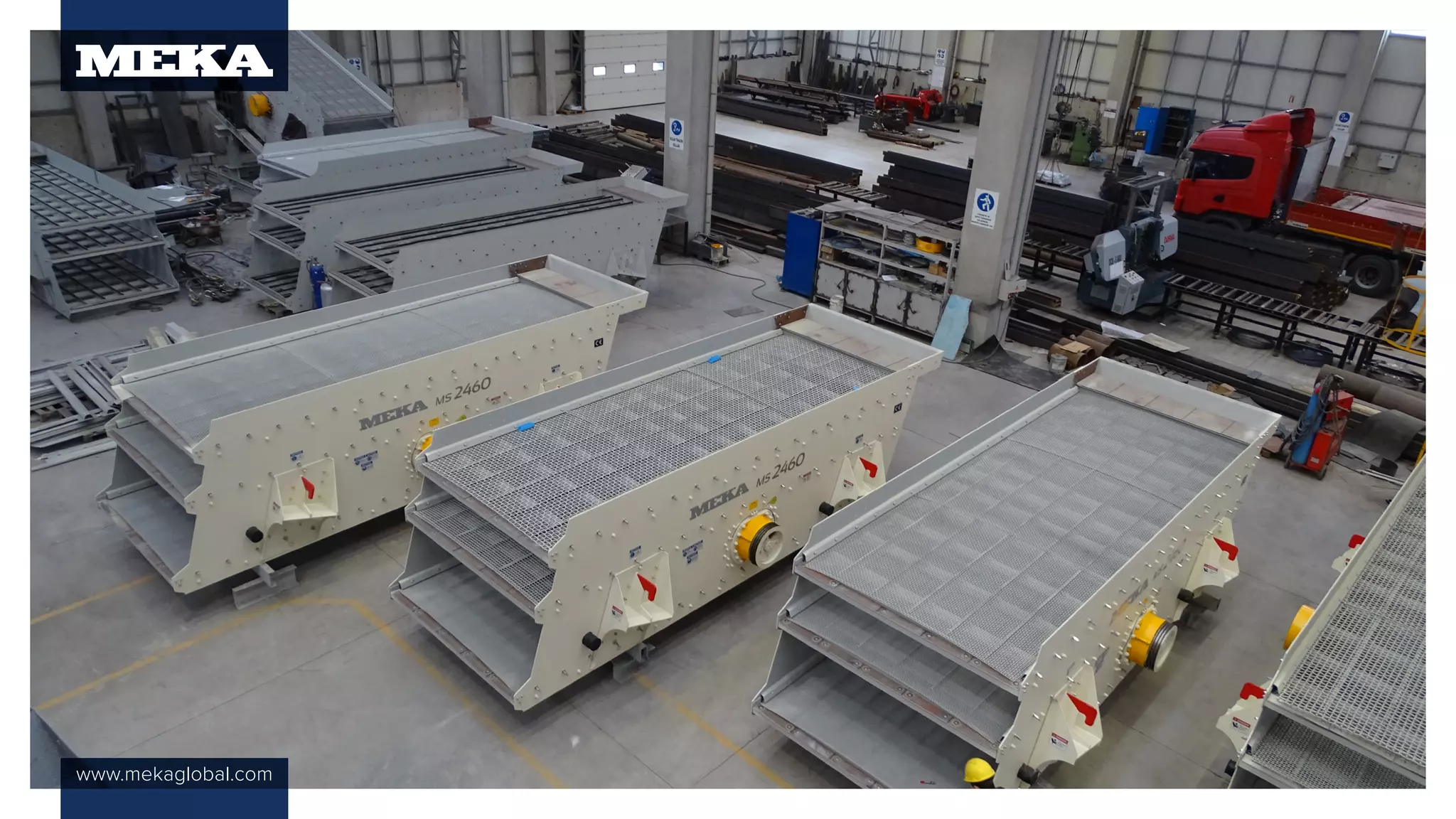 MEKA INCLINED VIBRATING SCREEN | PDF