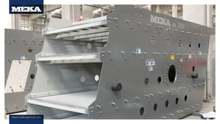 MEKA INCLINED VIBRATING SCREEN | PDF