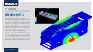 MEKA INCLINED VIBRATING SCREEN | PDF