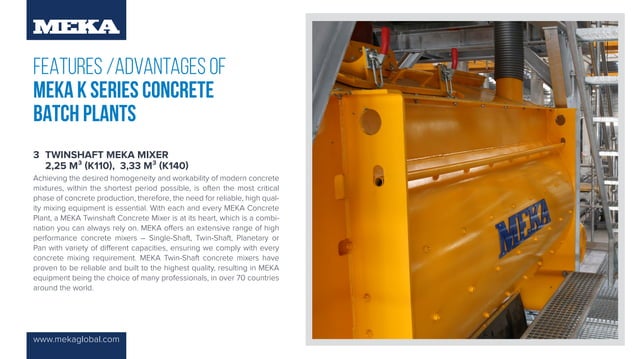 MEKA K SERIES CONCRETE BATCHING PLANTS | PDF | Civil Engineering ...