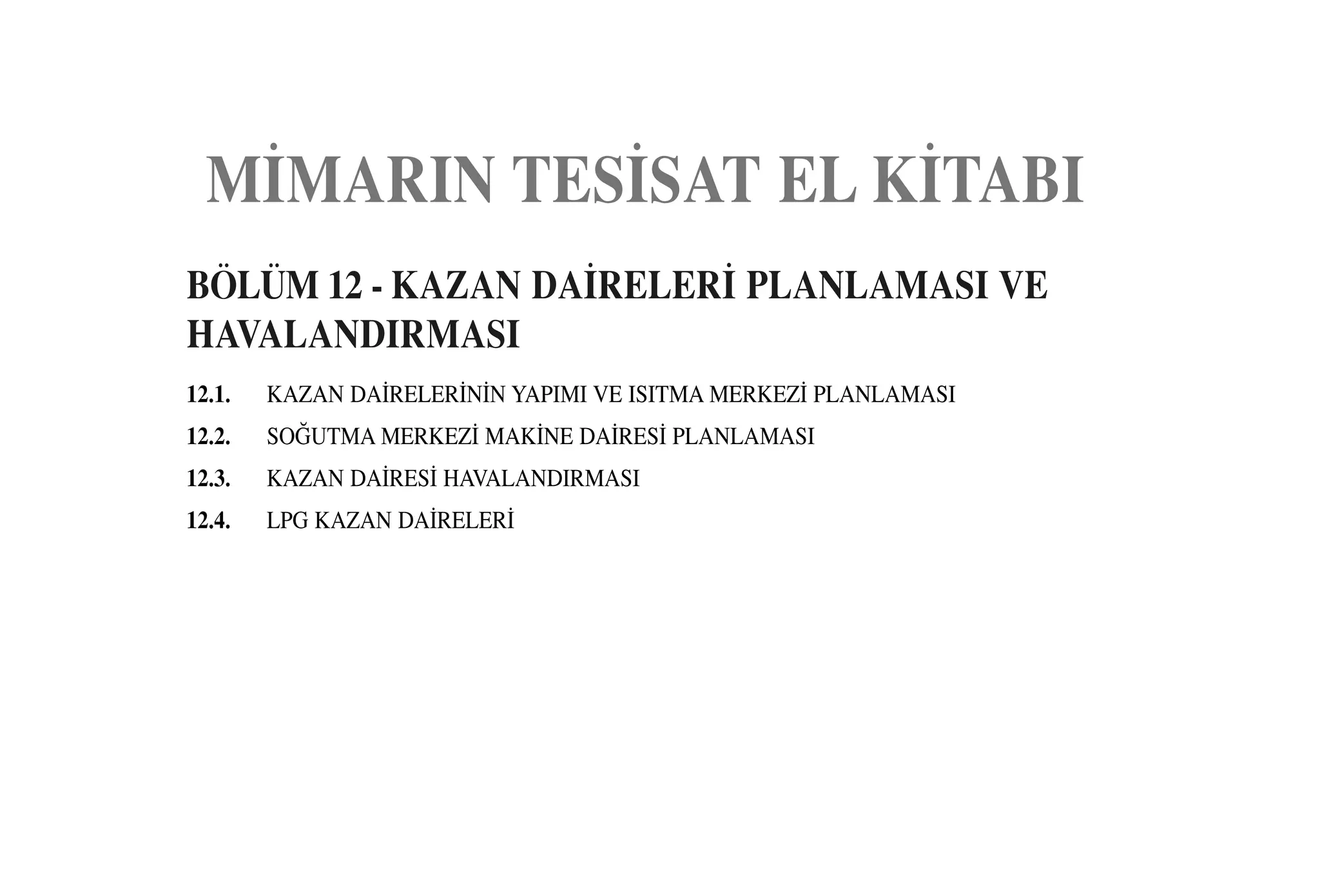 Mekanik tesisat-bolum-12 | PPT