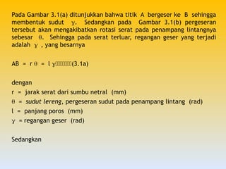 Mekanika bahan Materi Torsi atau Puntiran | PPT