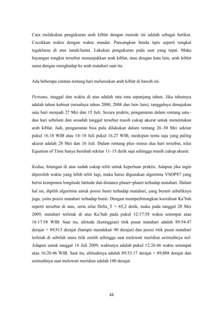 Mekanika benda langit_rinto_anugraha | PDF