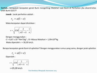 Mekanika Benda Langit (TPOA 2013).ppt