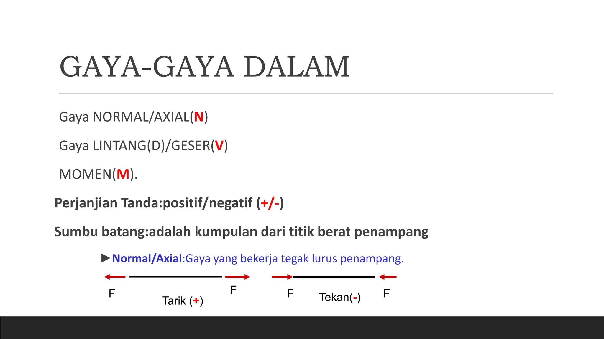 Mekanika statis tertentu-Perletakan, beban | PPTX