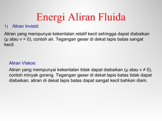 Mekanika fluida 1 pertemuan 9 | PPT