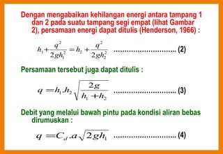 Mekanika fluida 2 pertemuan 7 okk | PPT
