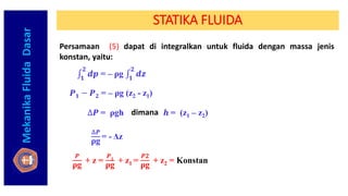 Mekanika Fluida (3) Persamaan Diferensial Umum Tekanan dan Percepatan Pada bidang.pdf