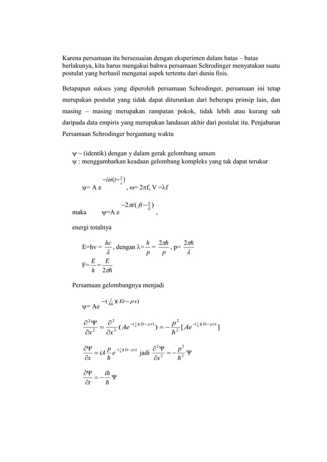 Mekanika kuantum | PDF
