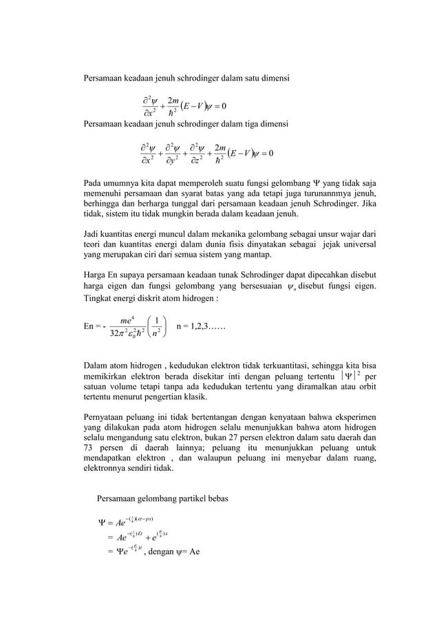 Mekanika kuantum | PDF